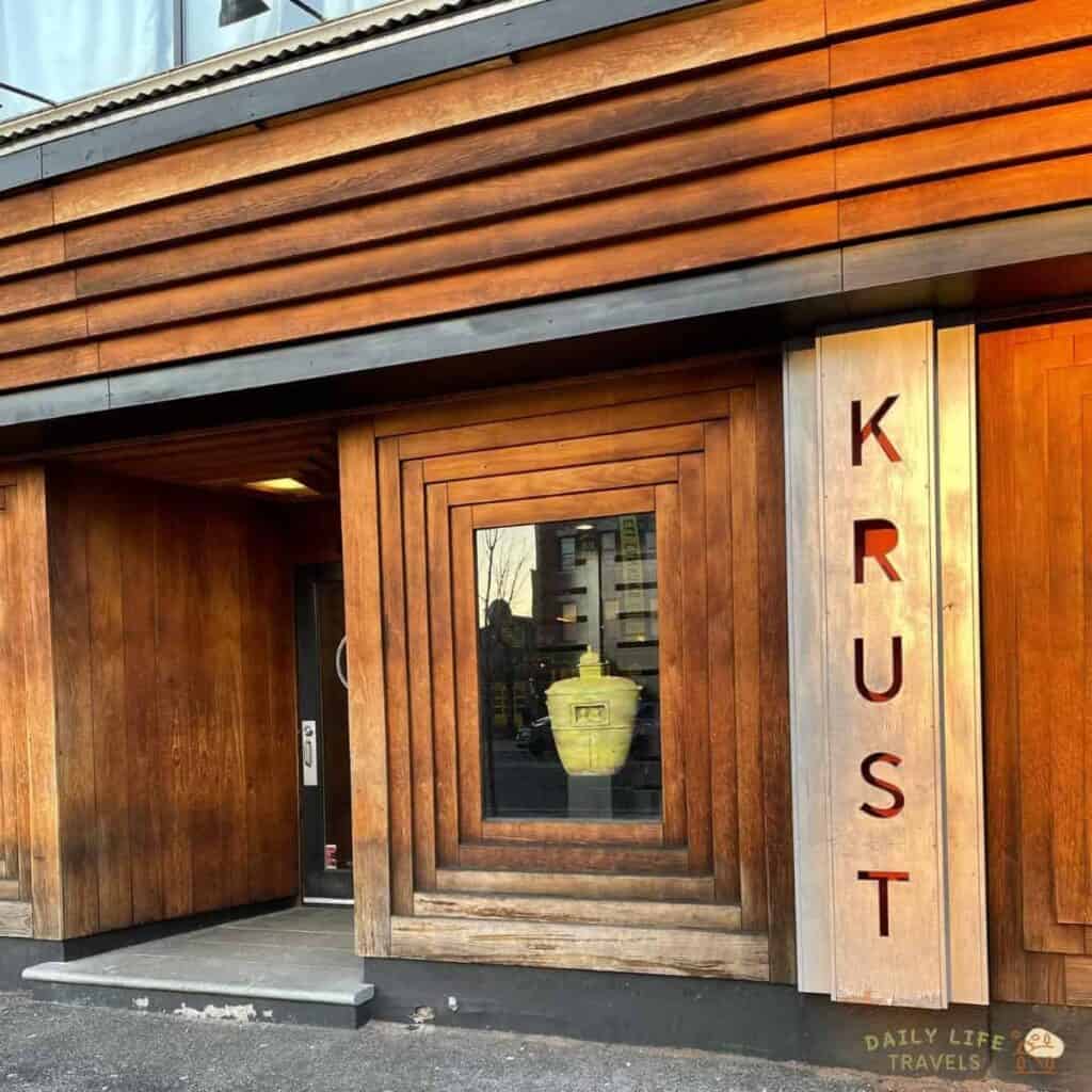 Krust Pizza (Middletown CT) Bourbon Bar - Daily Life Travels