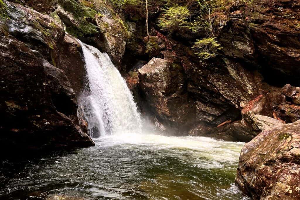 Bingham Falls Near Stowe, Vermont - Daily Life Travels