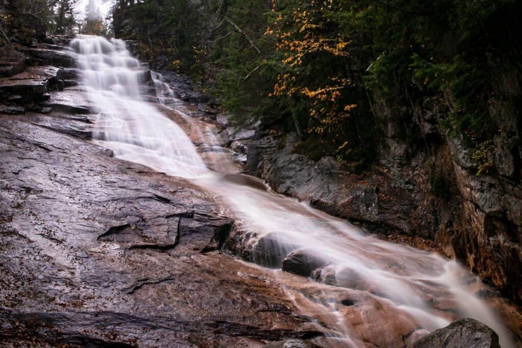Ripley Falls in Crawford Notch State park - Daily Life Travels
