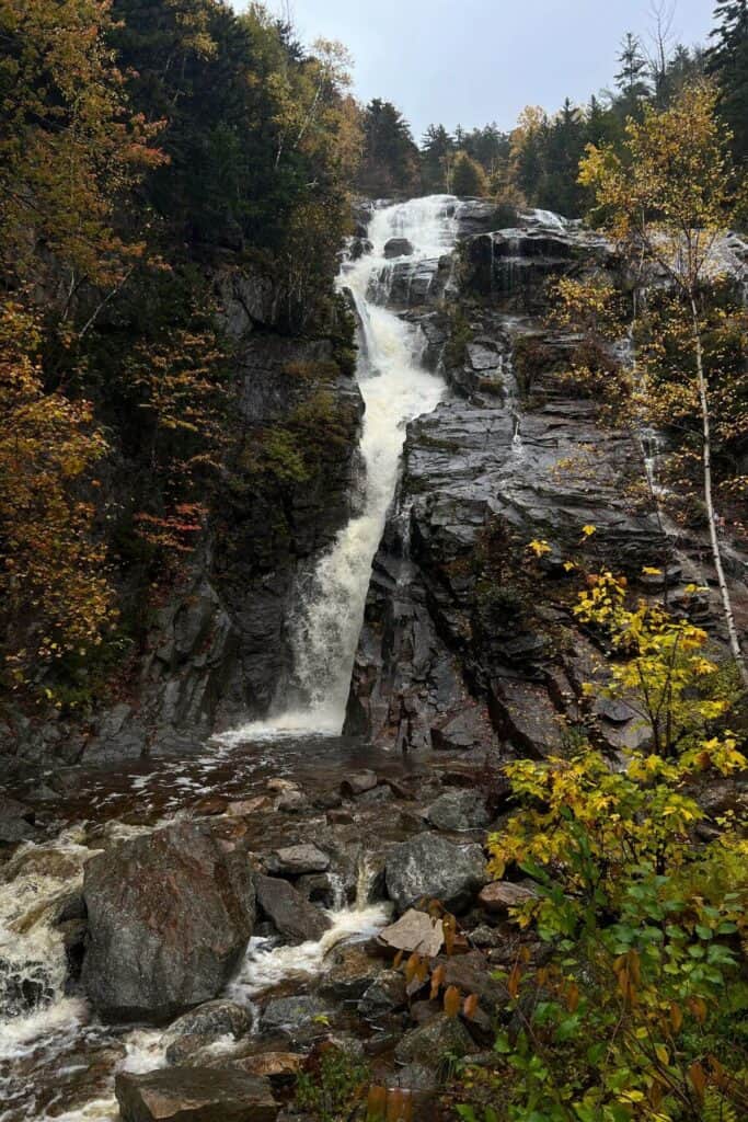 Ripley Falls in Crawford Notch State park - Daily Life Travels