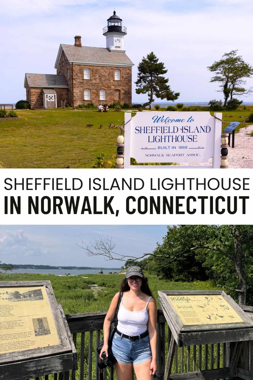 Visiting Sheffield Island Lighthouse in Norwalk, CT - Daily Life Travels