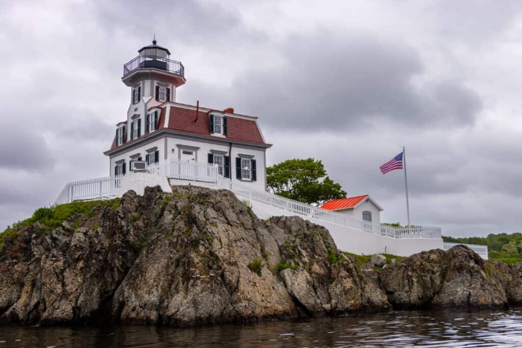 Visiting Pomham Rocks Lighthouse in Rhode Island - Daily Life Travels